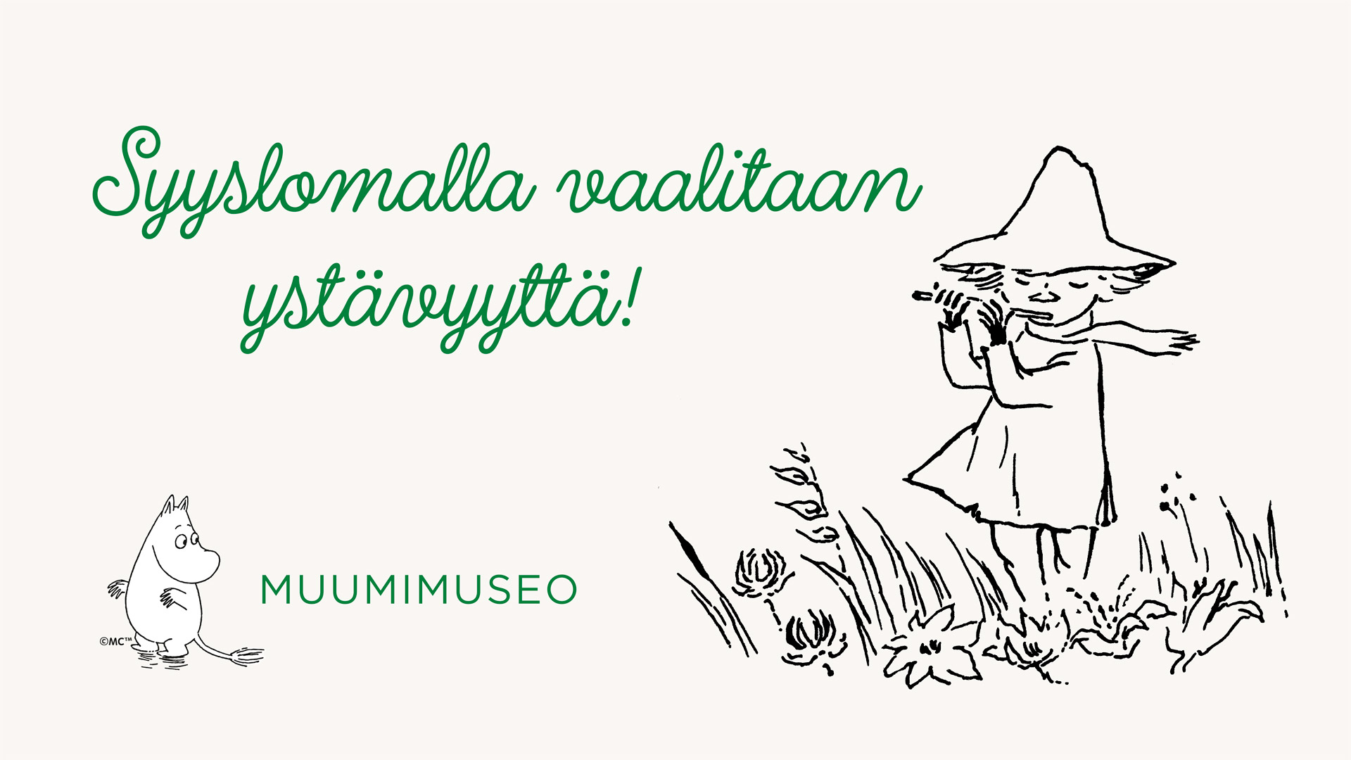 Muumimuseon syysloma - Tule etsimään ystävyyttä! - Muumimuseo